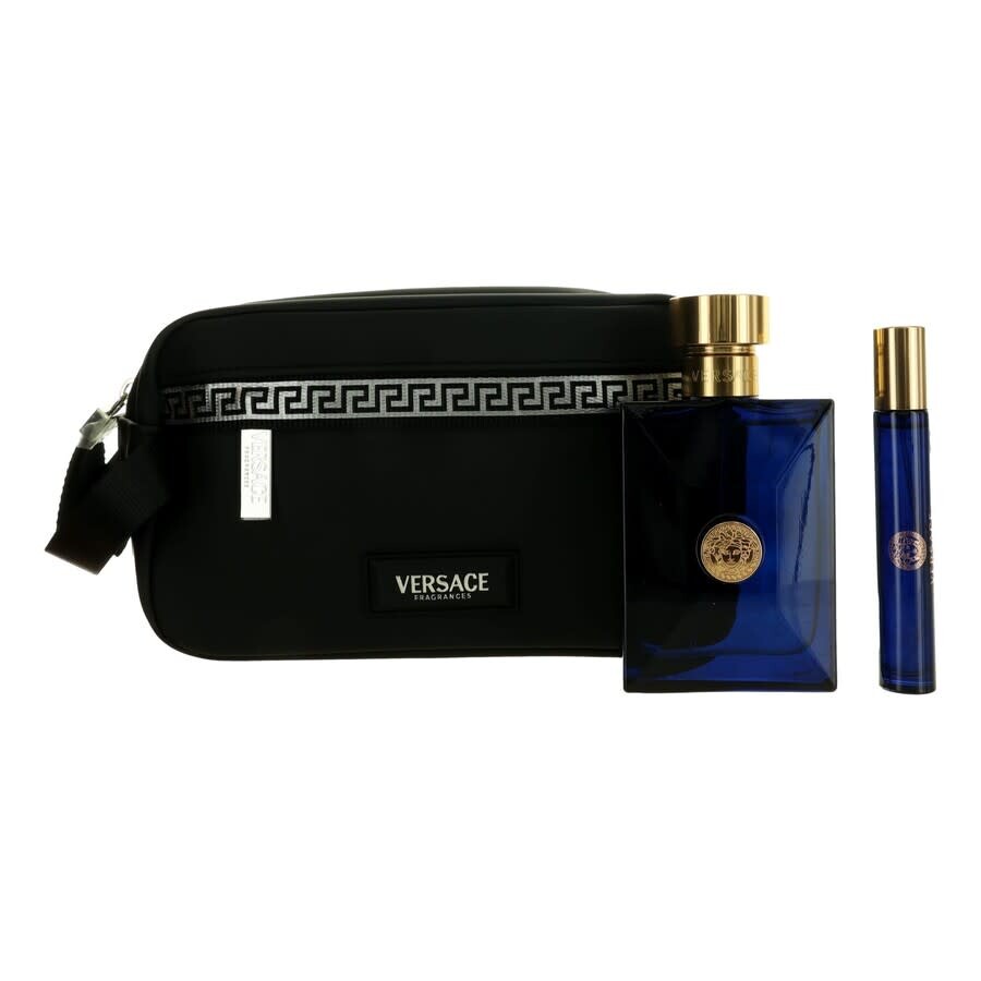 Versace Men's Dylan Blue Gift Set Fragrances 8011003893539 - Fragrances ...