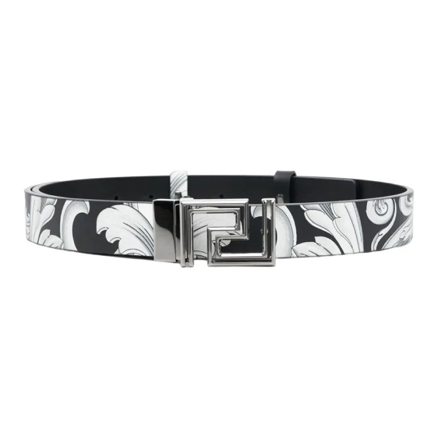 Versace Men's Reversible Belt, Size 105 cm 1005788-1A04389-5B65E ...