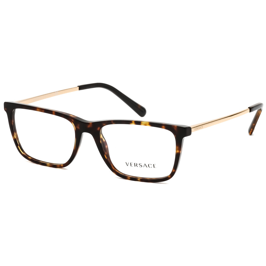 Versace Men's Tortoise Cat Eye Eyeglass Frames VE330110854 ...