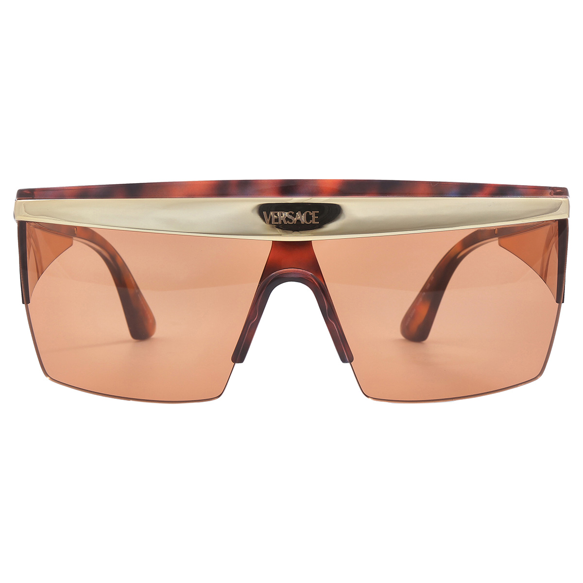 Versace Orange Shield Men's Sunglasses VE2254 100274 44 8056597763431 ...