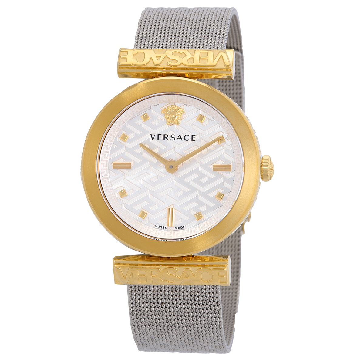 Versace Regalia Quartz Silver Dial Ladies Watch VE6J00523 Versace ...