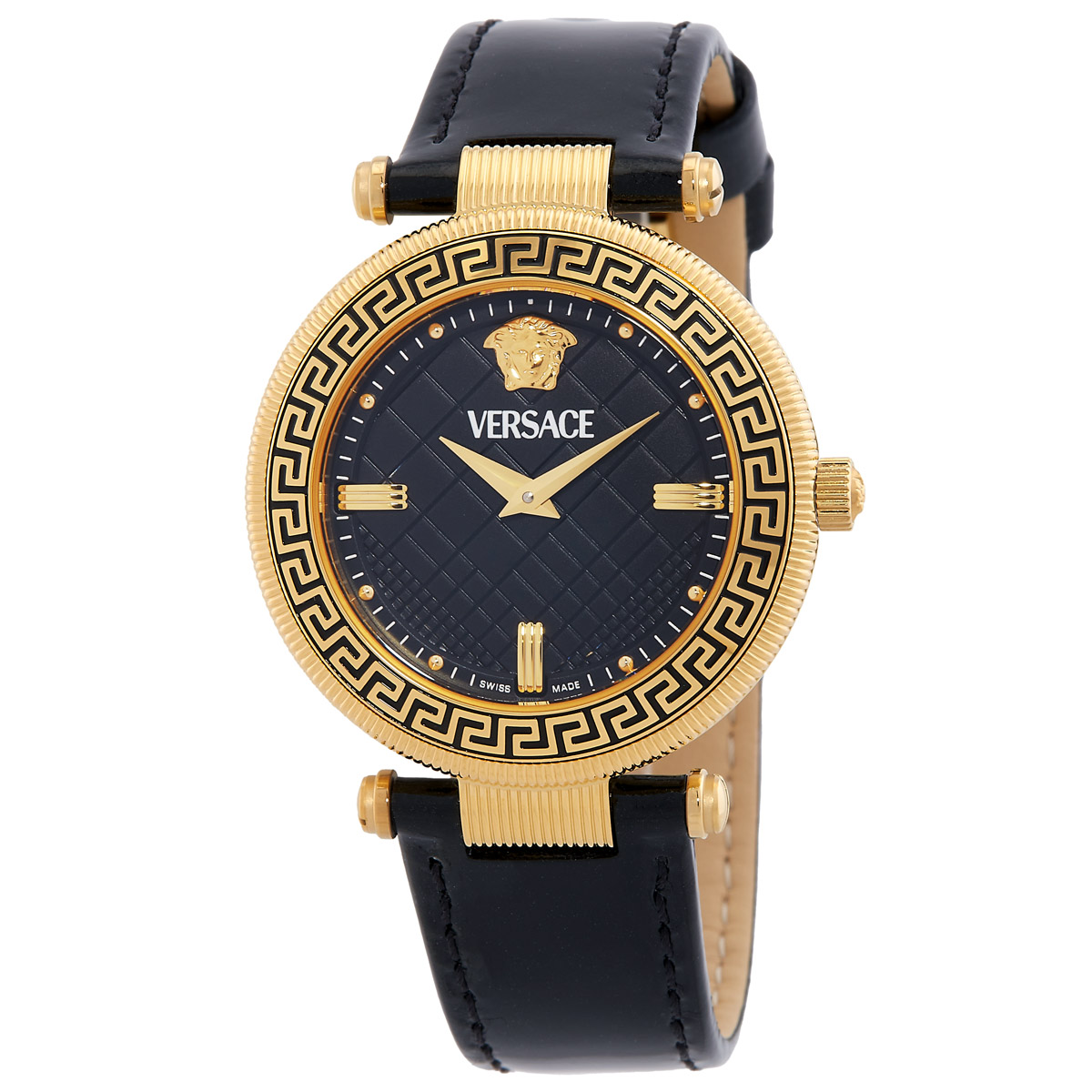 Versace Reve Quartz Black Dial Ladies Watch VE8B00224 - Watches, Reve ...