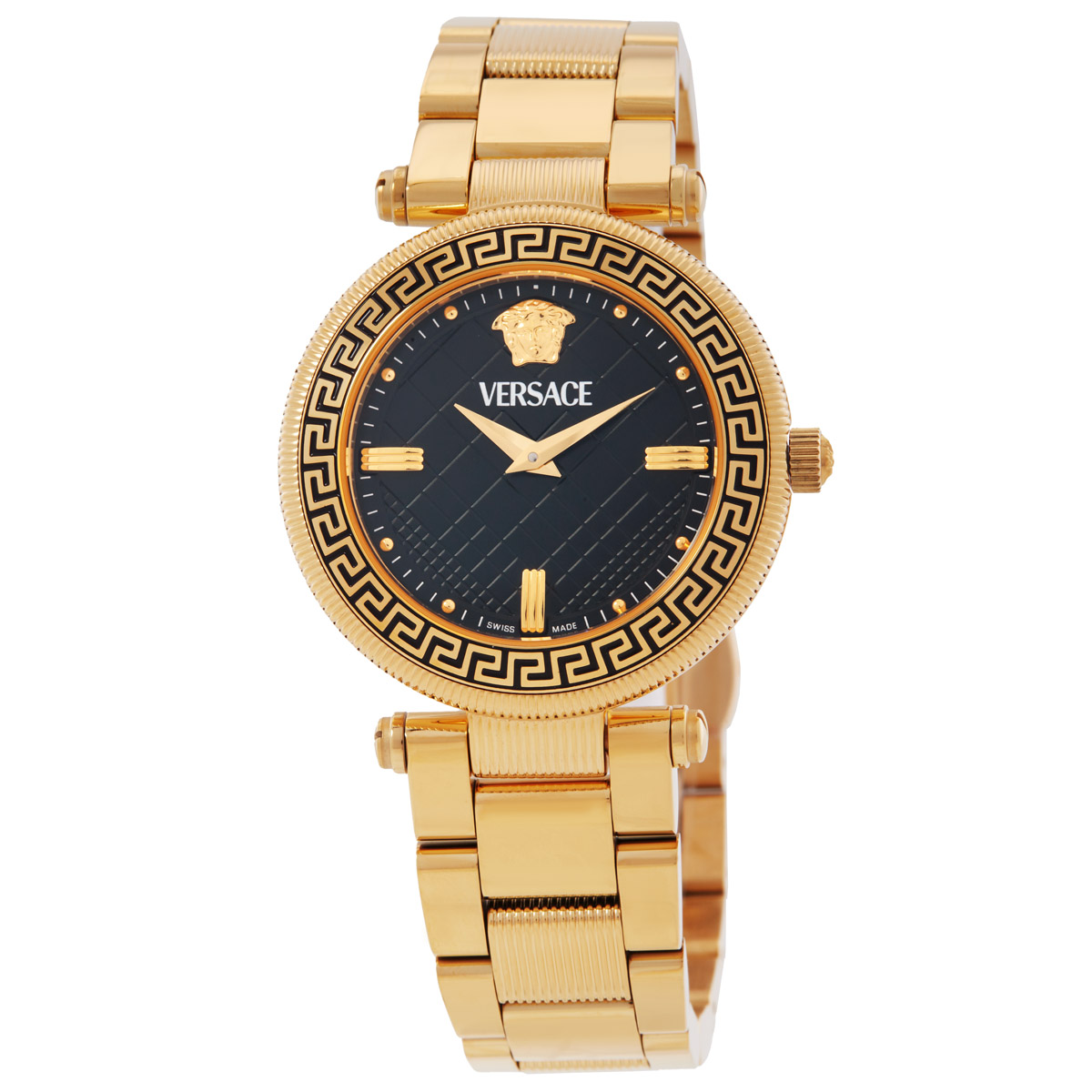 Versace Reve Quartz Black Dial Ladies Watch VE8B00624 7630615148106 ...