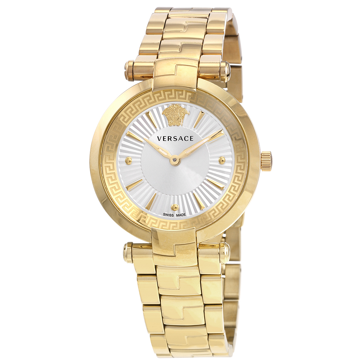 Versace Revive Quartz White Dial Ladies Watch VE2L00521 7630030587474 ...