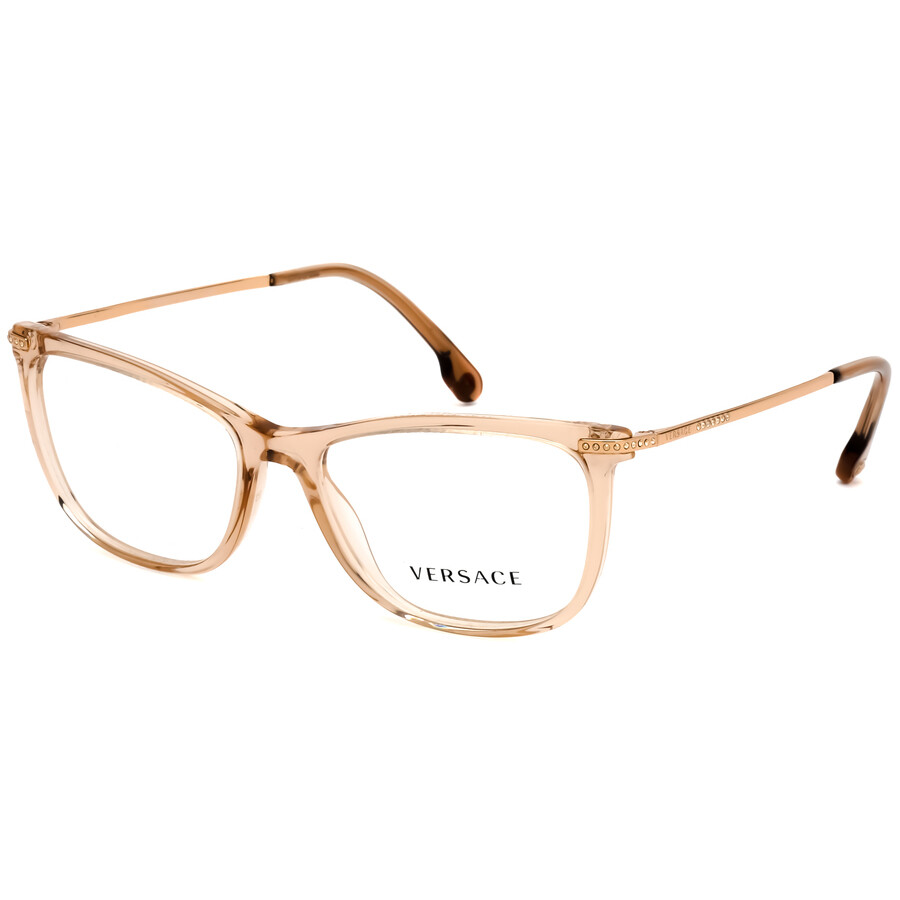 Versace Unisex Brown Square Eyeglass Frames VE3274B521552 8056597049313 ...