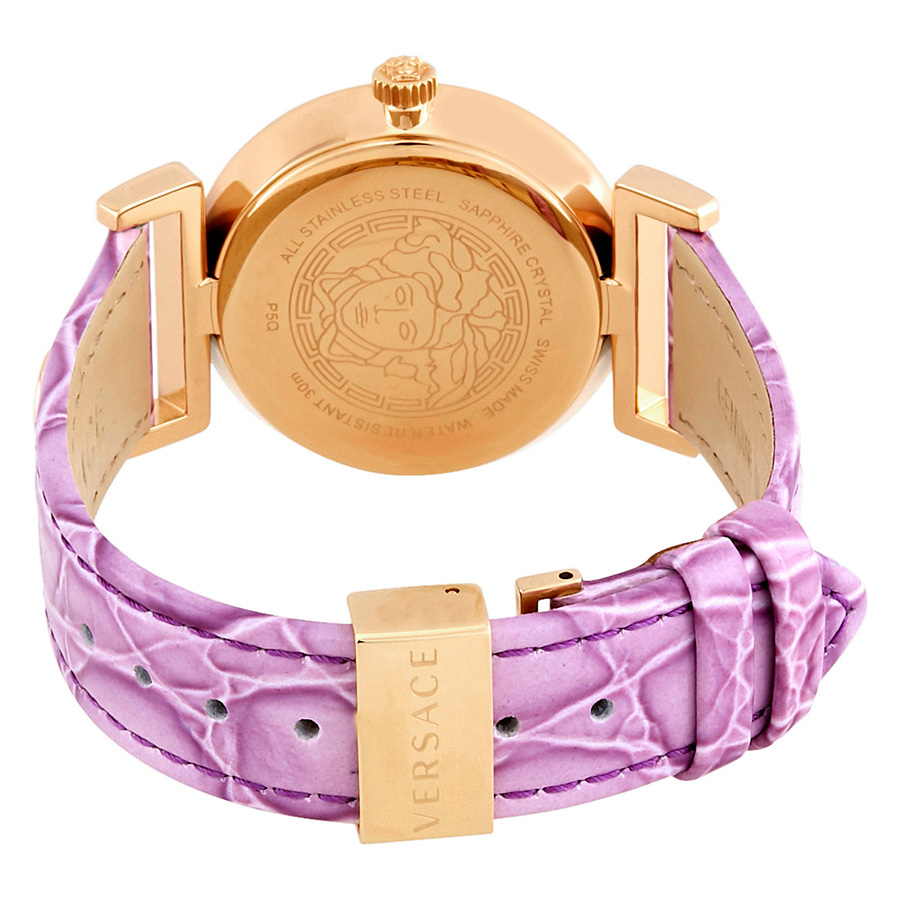 Versace Vanity Purple Dial Ladies Watch P5Q80D702S702 - Versace ...