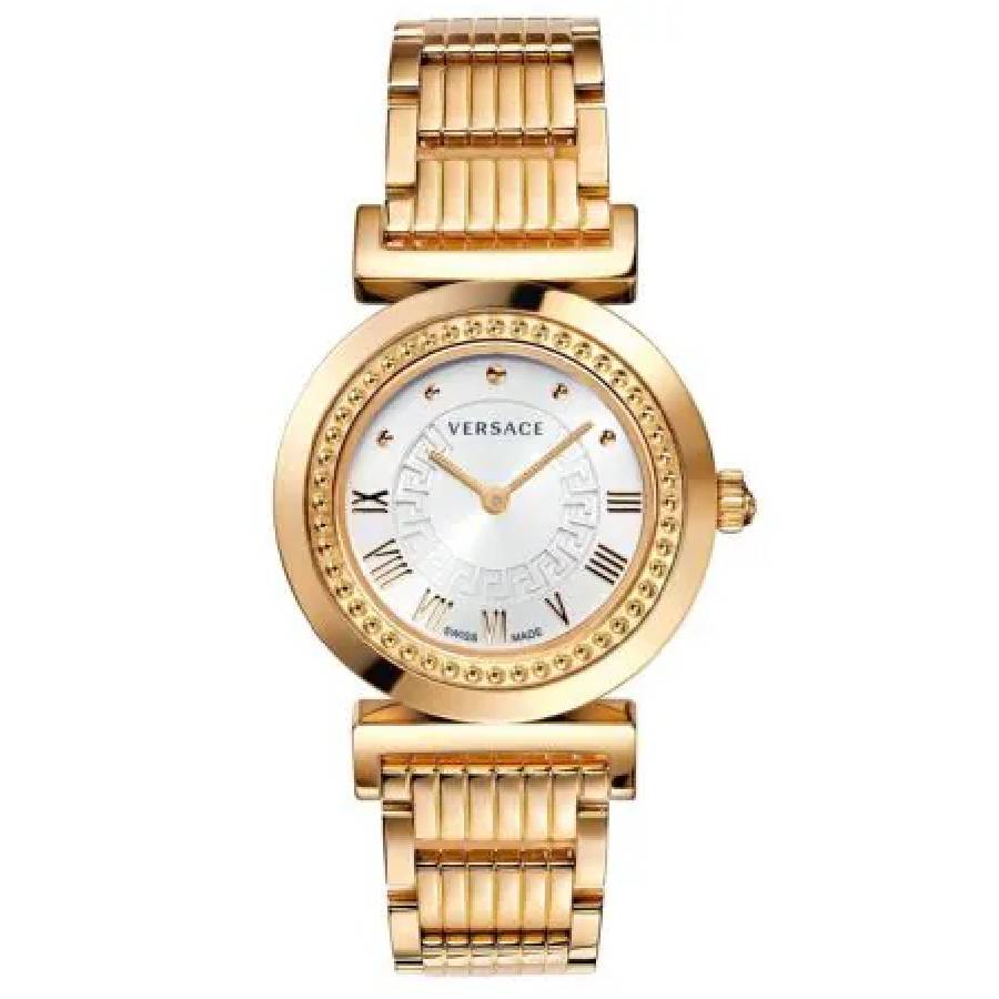 Versace Vanity Quartz Silver Dial Ladies Watch P5Q80D001S080 - Watches ...