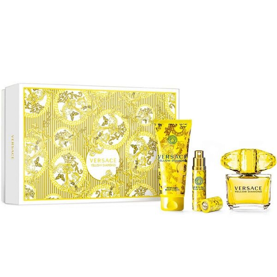Versace Yellow Diamond / Versace Travel Set (w) 8011003847495 ...