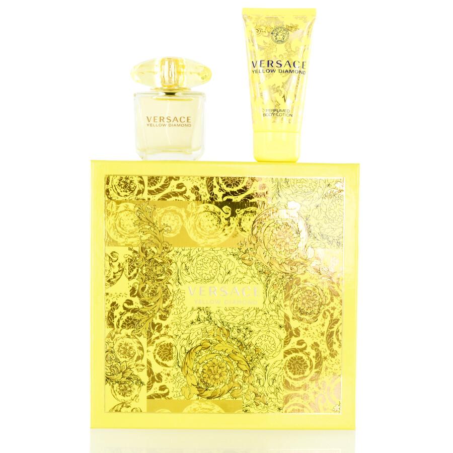 Versace Yellow Diamond / Versace Travel Set (w) 8011003844128 ...