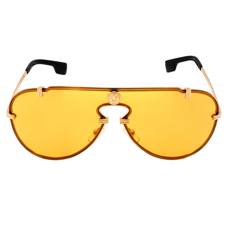 Versace Yellow Shield Men's Sunglasses VE2243 100285 143 8056597640251 ...