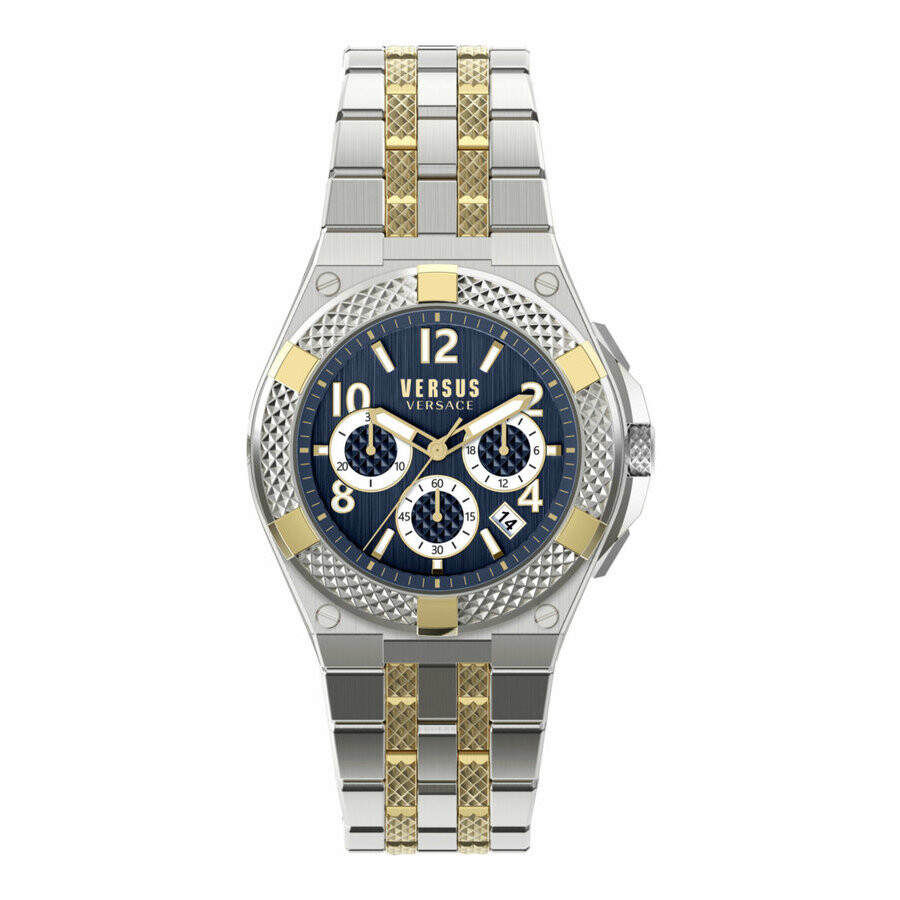 Versus By Versace Esteve Chronograph Quartz Blue Dial Men's Watch ...