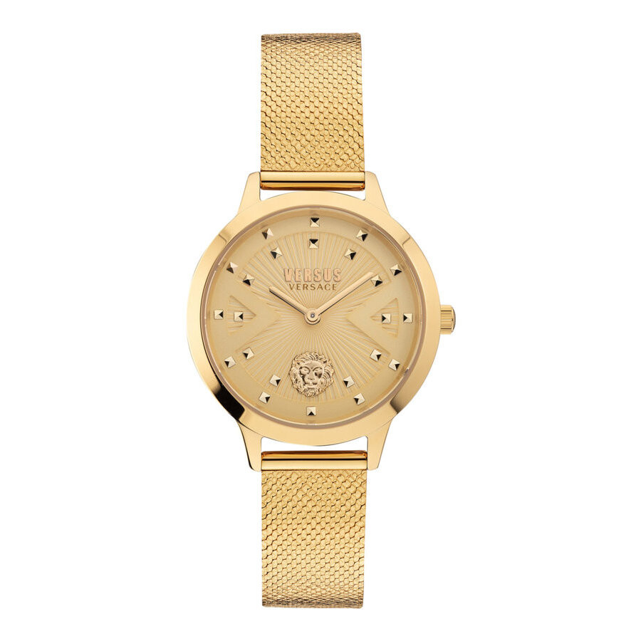 Versus By Versace Palos Verdes Quartz Gold Dial Ladies Watch VSPZK0521 195768329354 - Versus by ...