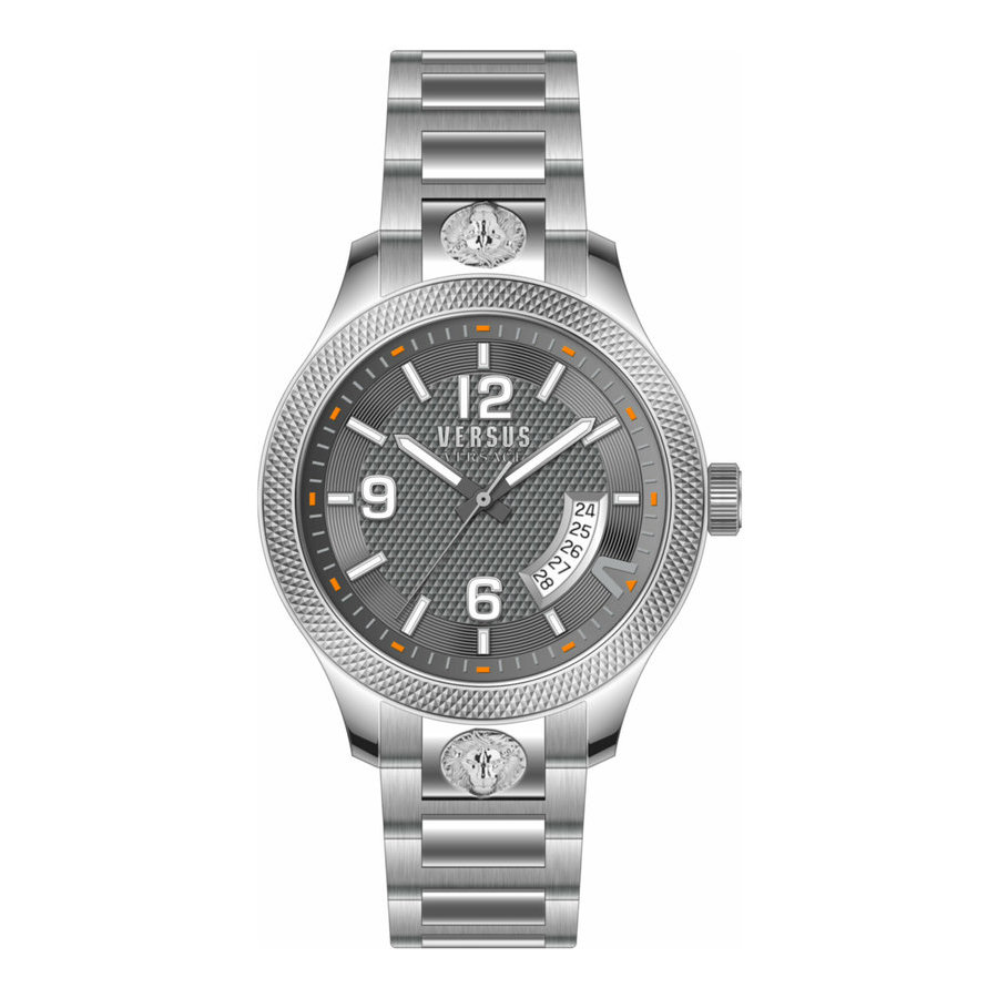 Versus By Versace Reale Quartz Grey Dial Men's Watch VSPVT1421 ...