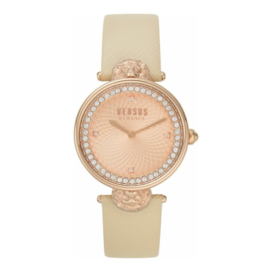 Versus By Versace Victoria Harbour Crystal Quartz Rose Gold Dial Ladies ...