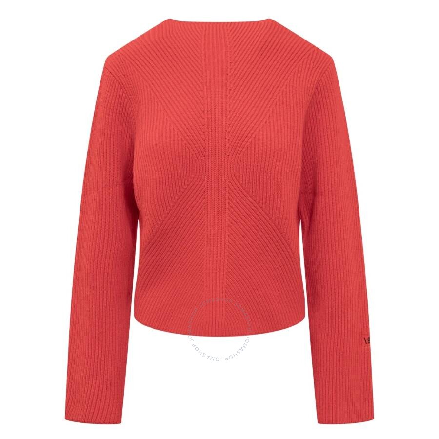 Victoria Beckham Logo Embroidered Circle Top, Size X-Small ...