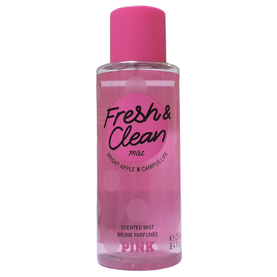 Victoria Secret Ladies Fresh & Clean Bright Aplle Body Spray 8.4 oz ...