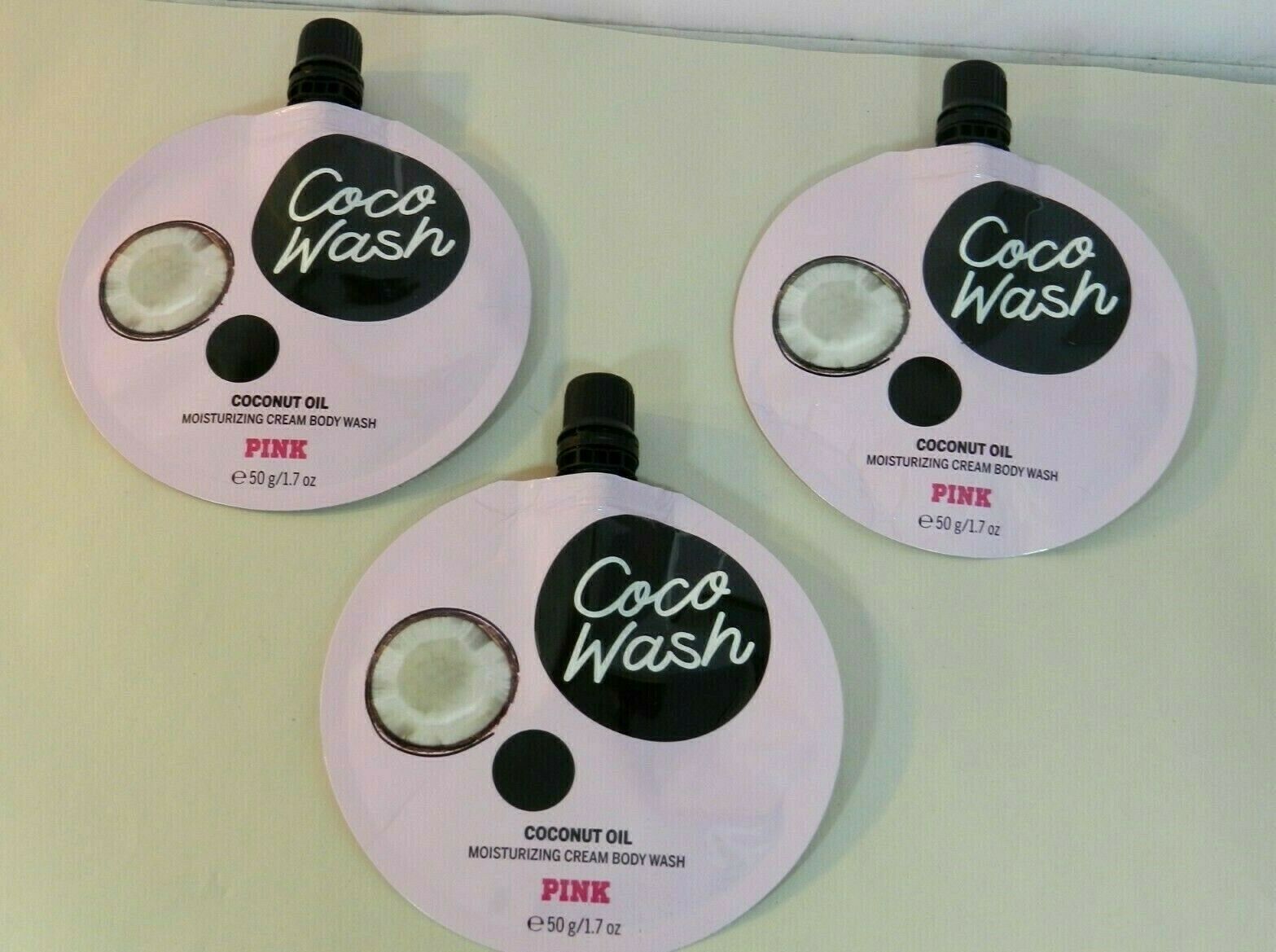 Victoria Secret Victorias Secret Pink Coco Wash Coconut Oil Cream Body ...