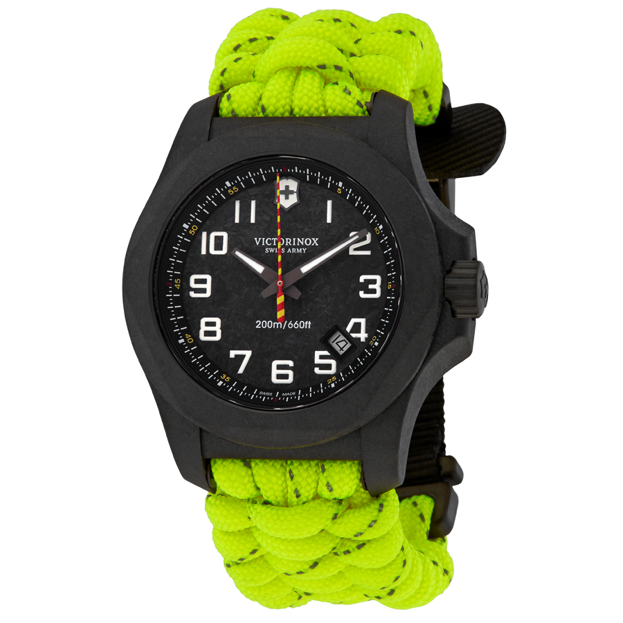 Victorinox I.N.O.X. Carbon Limited Edition Quartz Black Dial Men's ...