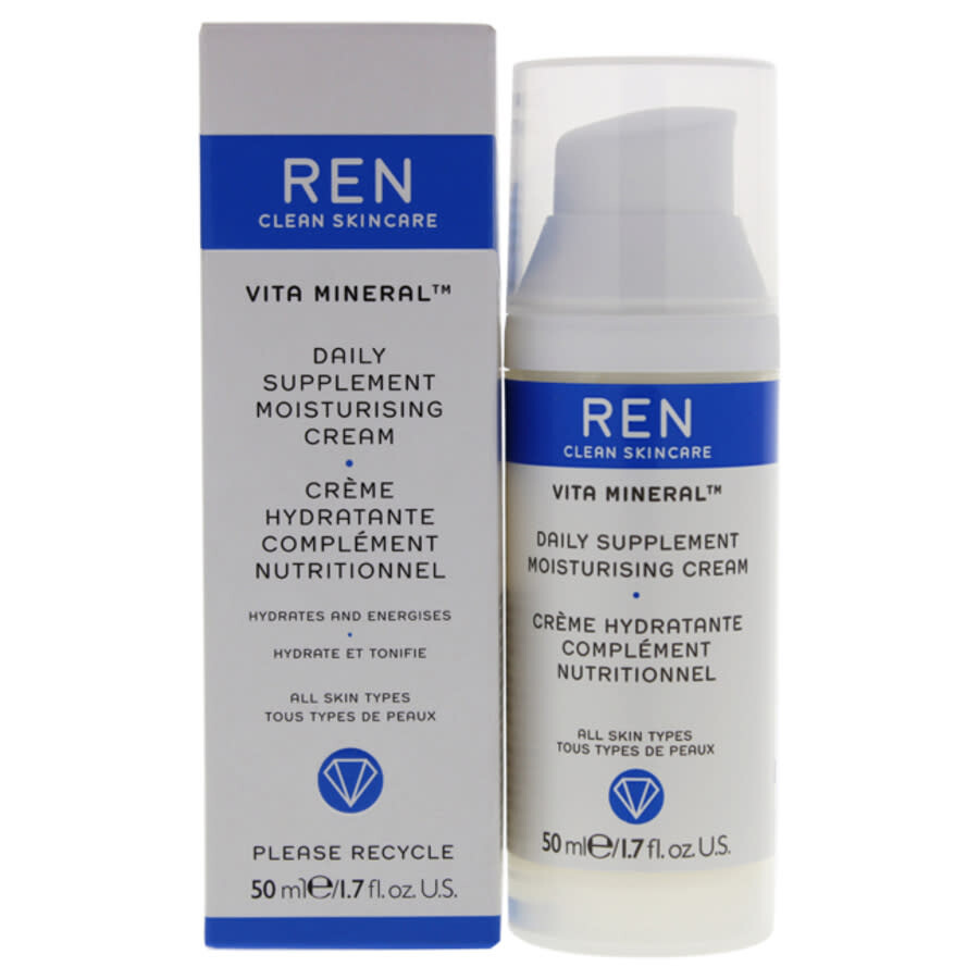 Ren Vita Mineral Daily Supplement Moisturising Cream by REN for Unisex ...