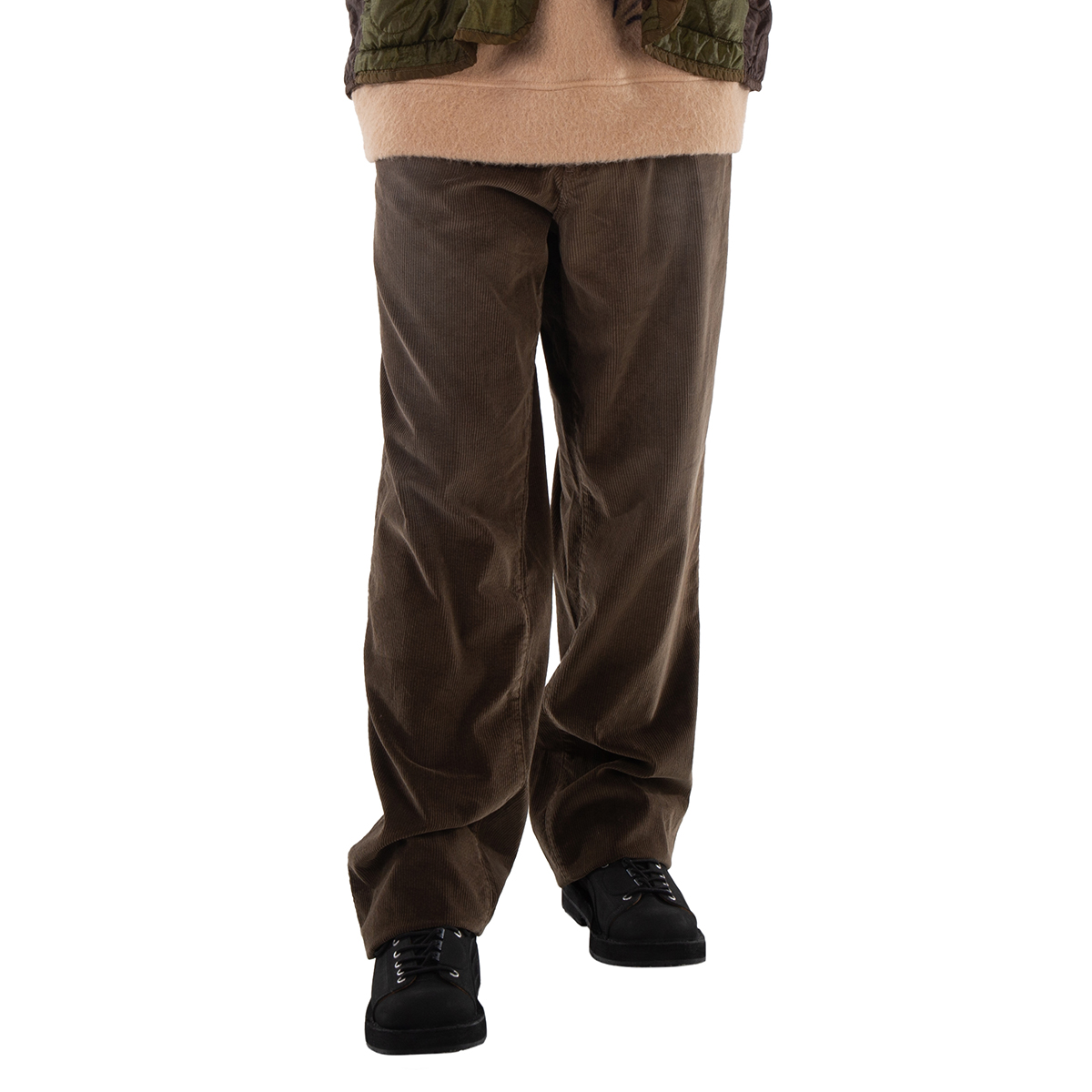 VTMNTS Olive Lazy Corduroy Pants, Waist Size 33" VL12PA260C-OLIVE ...