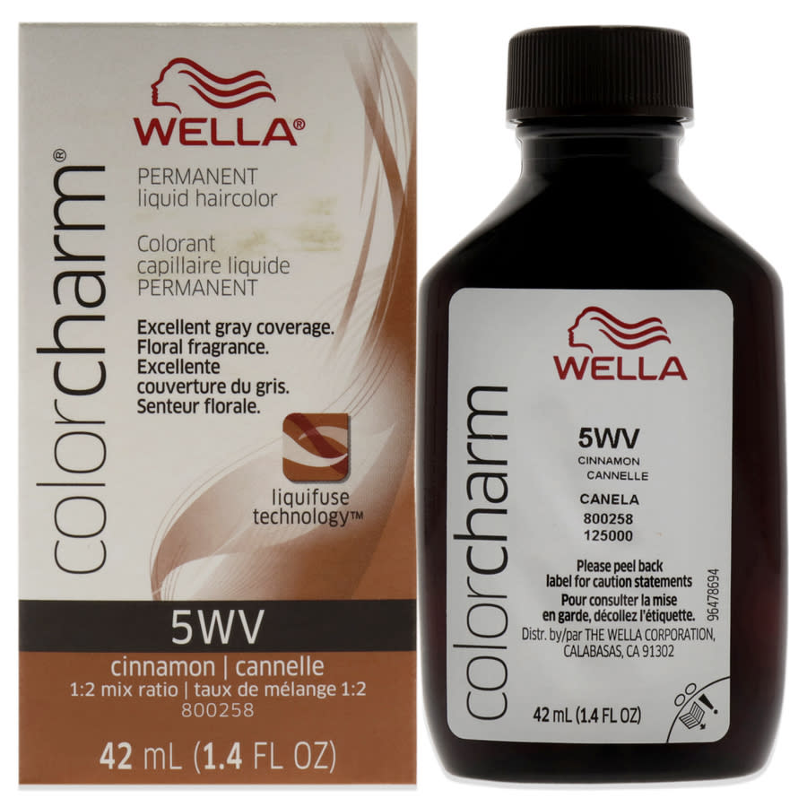 Wella Unisex Color Charm Permanent Liquid Hair Color 1.42 Oz 5wv ...