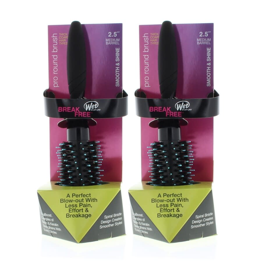 Wet Brush mooth & Shine 2.5 Roundbrush Thick Hair Care 810390038022 ...