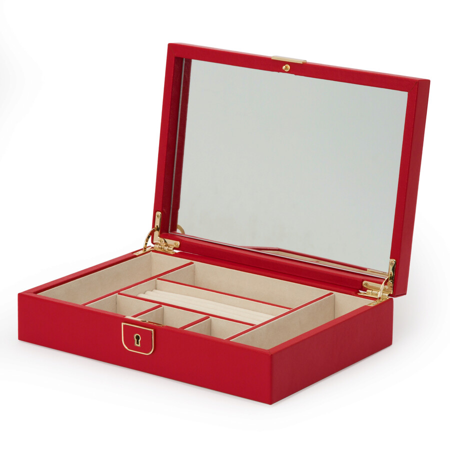 Wolf Palermo Medium Red Jewelry Box 213272 - Ladies Jewelry - Jewelry ...