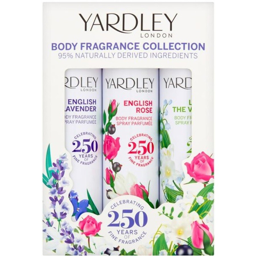 Yardley Of London Ladies Body Fragrance Collection Gift Set Fragrances ...