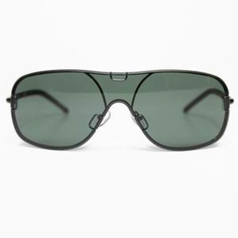 Yohji Yamamoto X Linda Farrow Grey Mask Unisex Sunglasses YY10 ROCKER ...