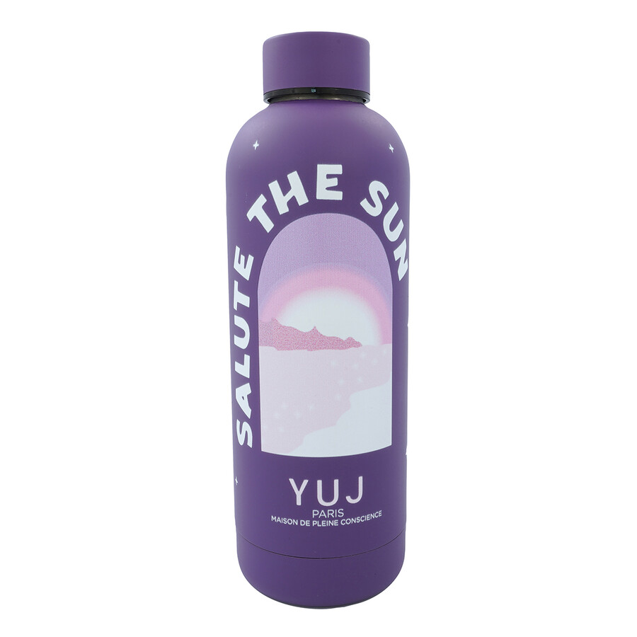 Yuj Salute the Sun Water Bottle in Violet, 500 ml SALUTEGR ...