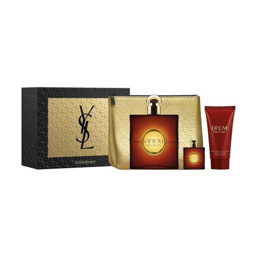 Yves Saint Laurent Ladies Opium Gift Set Fragrances 3614273919272 ...