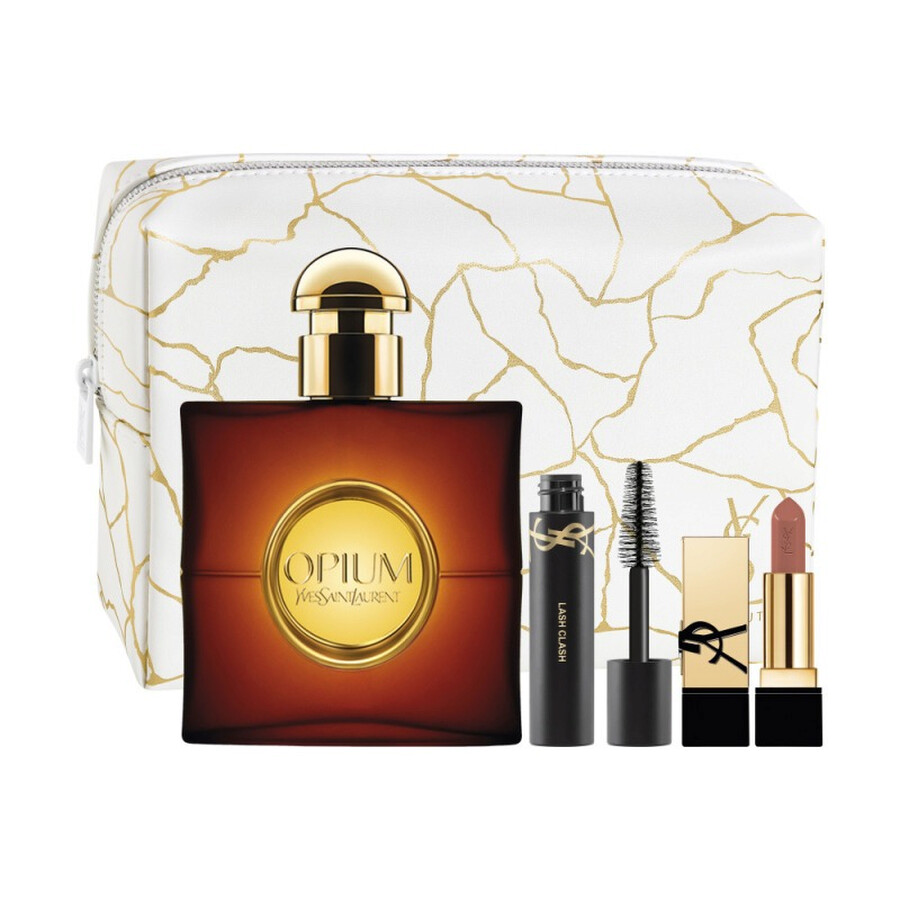 Yves Saint Laurent Ladies Opium Gift Set Fragrances 3614274095715 ...