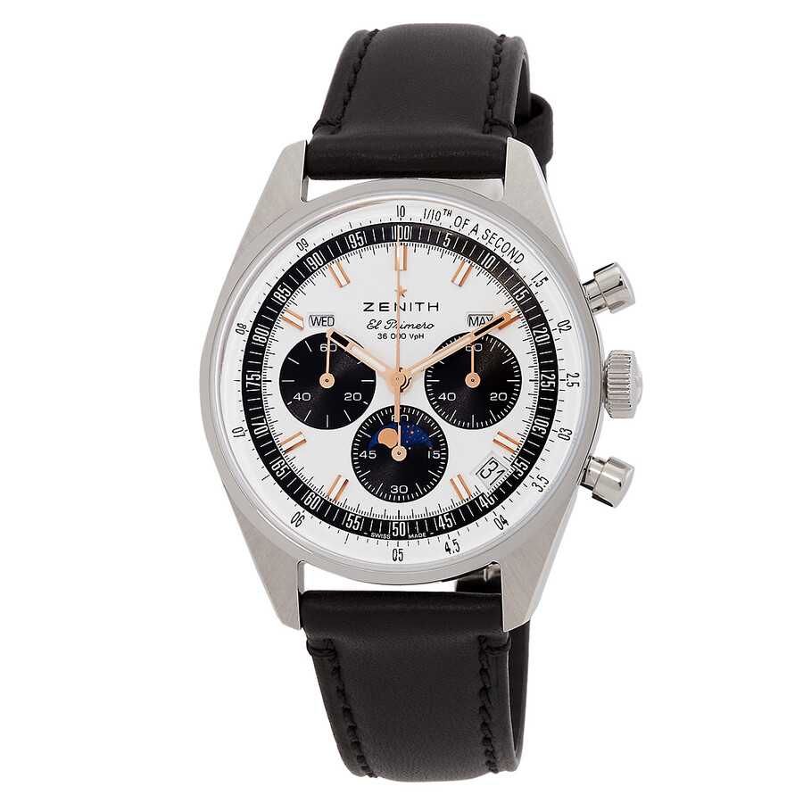 Zenith Chronomaster Original Triple Calendar Automatic Silver Dial ...