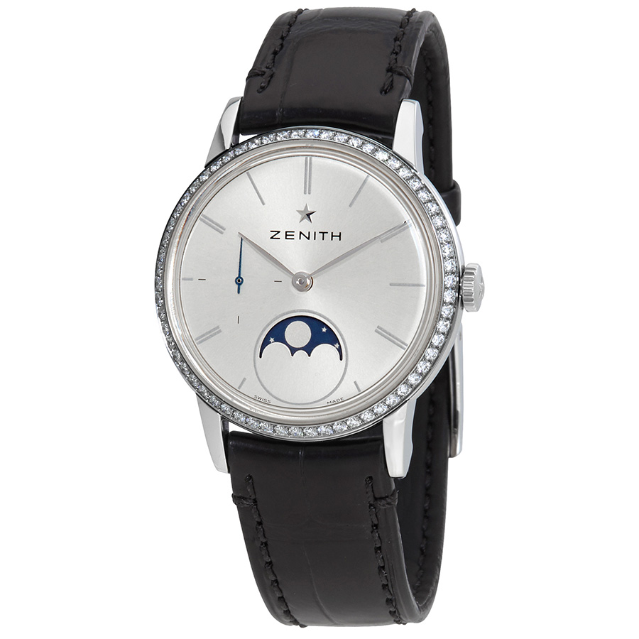Zenith Elite Automatic Diamond Moonphase Ladies Watch 16.2330.692/01 ...