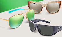 Costa Del Mar Paunch XL Grey Polarized Glass 580G Square Men's ...