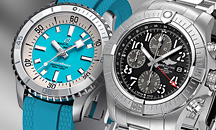 Breitling Premier B09 Chronograph Champagne Dial Hand Wind Men's Watch ...